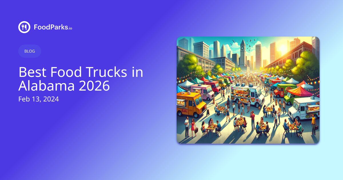 Best Food Trucks in Alabama 2024 | FoodParks.io