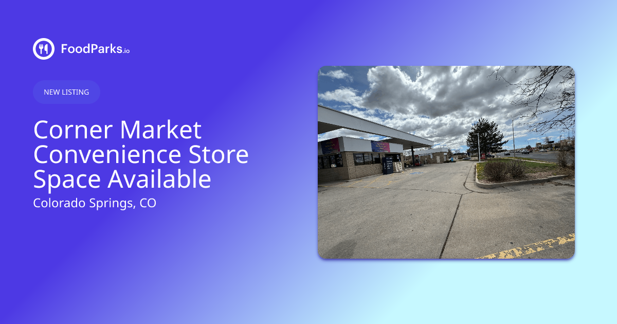 Corner Market Convenience Store Space Available in Colorado Springs ...