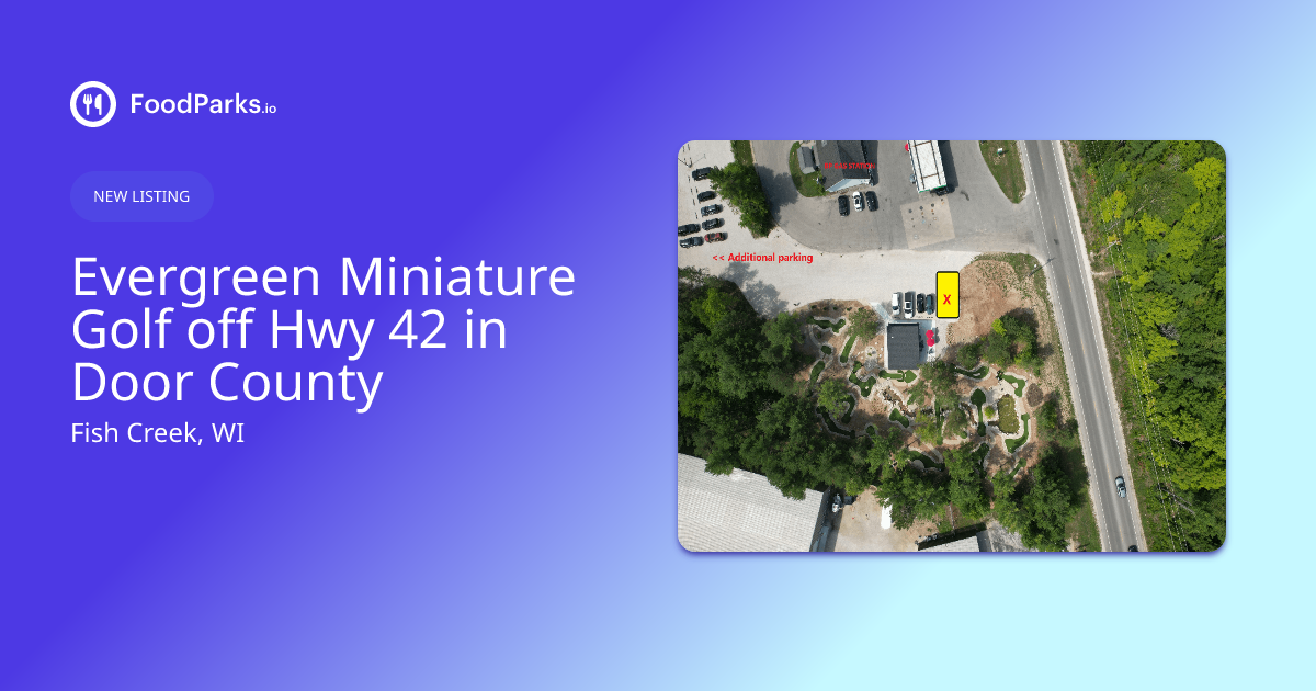 Evergreen Miniature Golf off Hwy 42 in Door County in Fish Creek ...