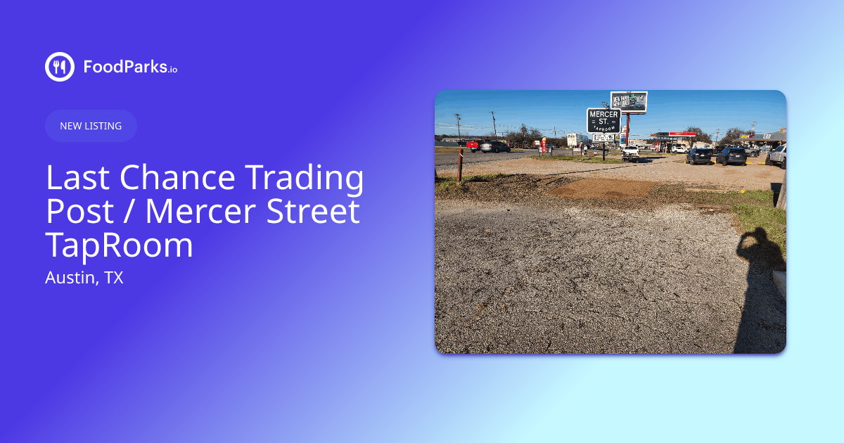 Last Chance Trading Post / Mercer Street TapRoom in Austin, Texas ...