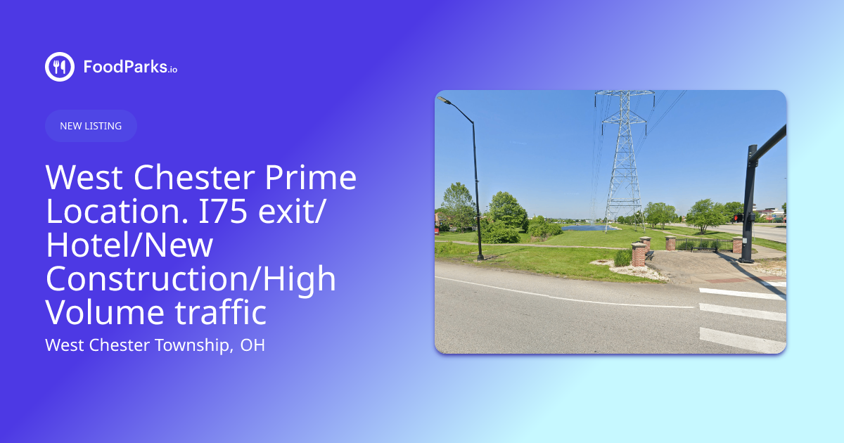 West Chester Prime Location. I75 exit/ Hotel/New Construction/High ...