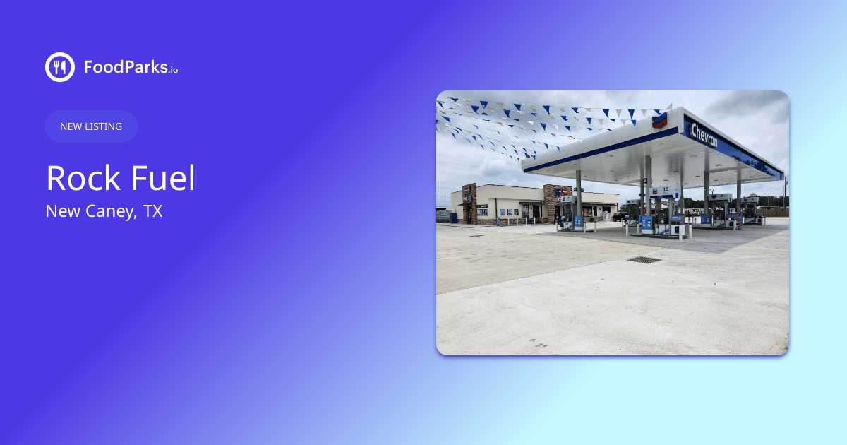 Rock Fuel in New Caney, Texas - Food Truck Space for Rent | FoodParks.io