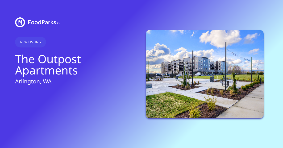 The Outpost Apartments in Arlington, Washington - Food Truck Space for ...
